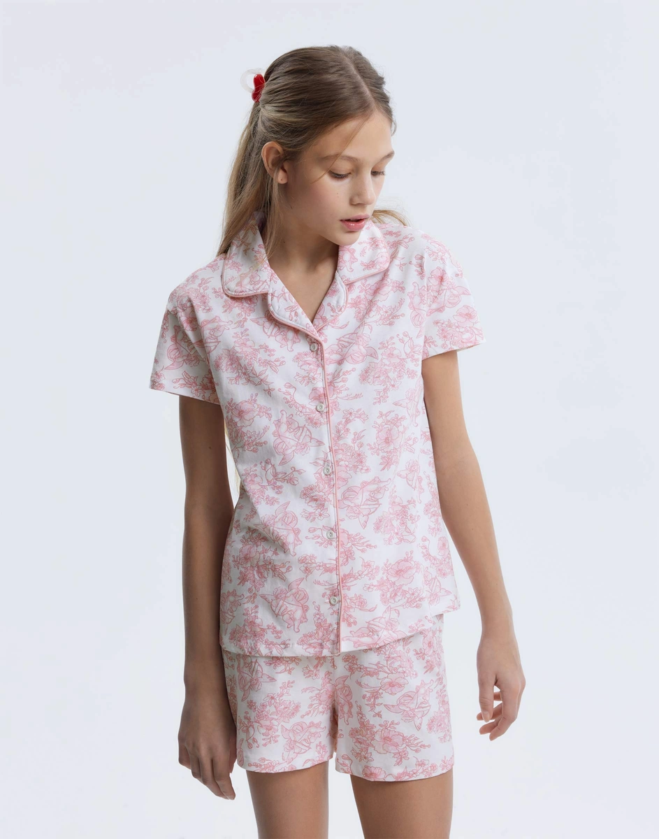 Белая пижама с принтом GSL002535-1 купить по цене от 799 рублей с ...