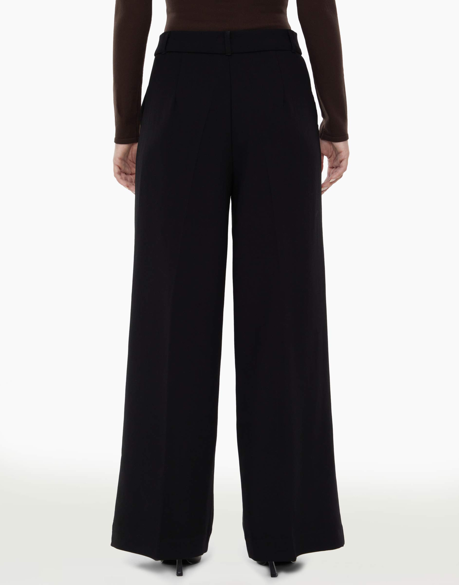 Чёрные брюки Wide leg GPT009399-1 купить по цене от 699 рублей с ...