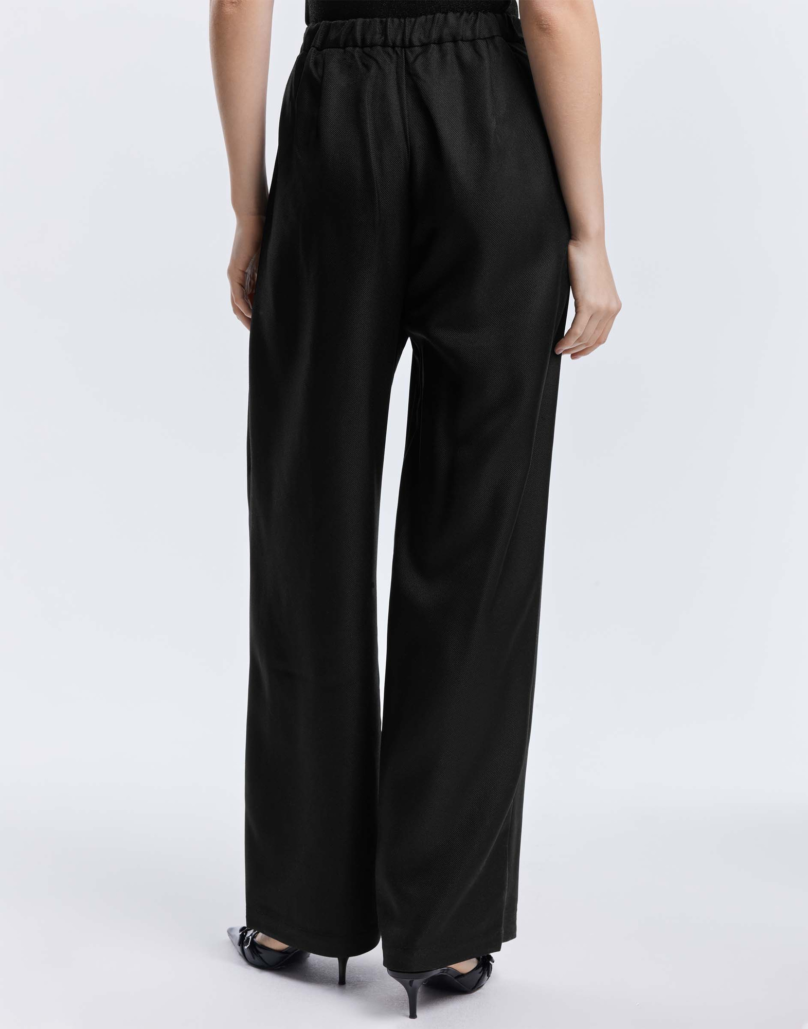 Чёрные брюки Wide leg GPT010379-2 купить по цене от 599 рублей с ...