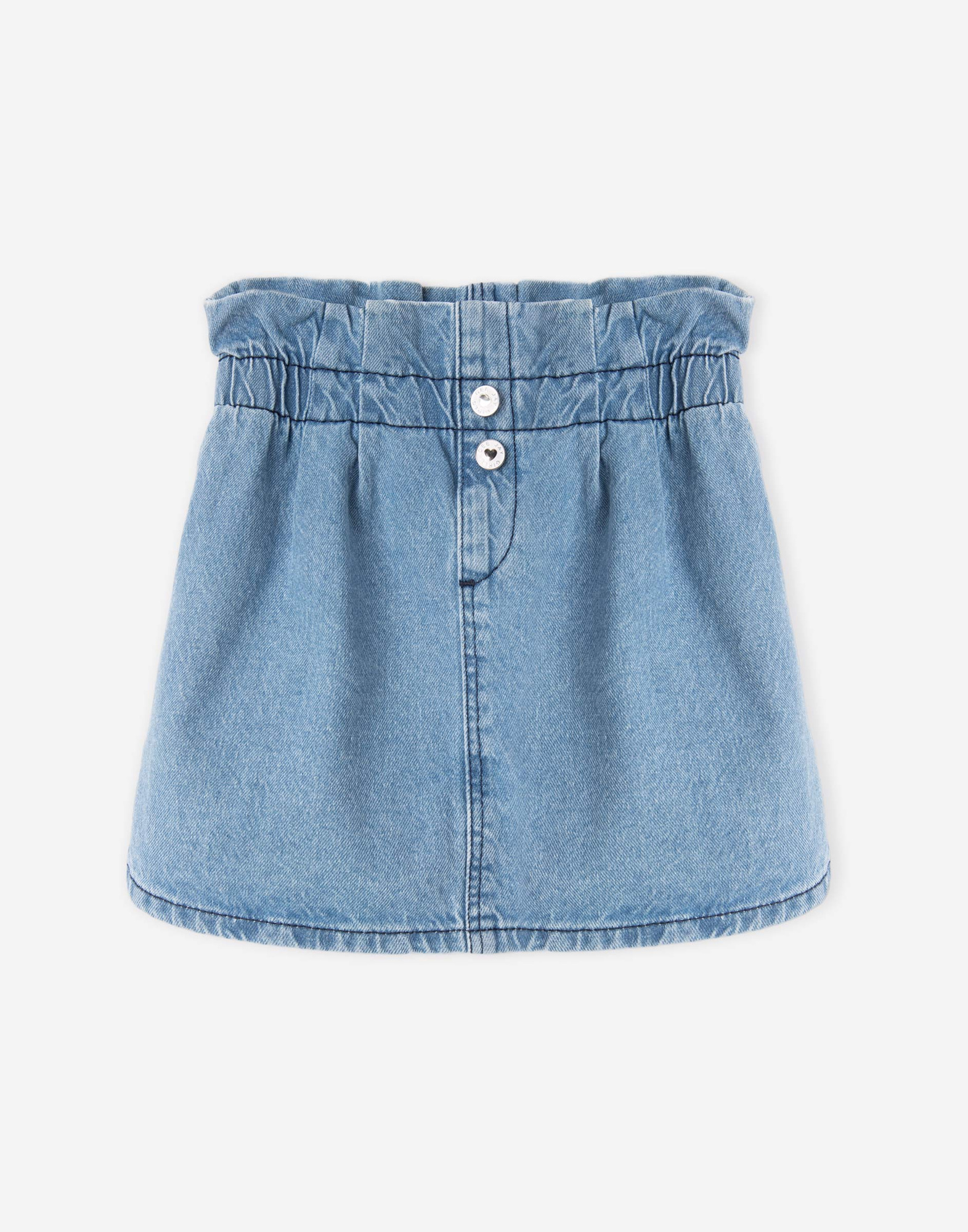 Джинсовая юбка Paperbag для девочки GSK015770-1