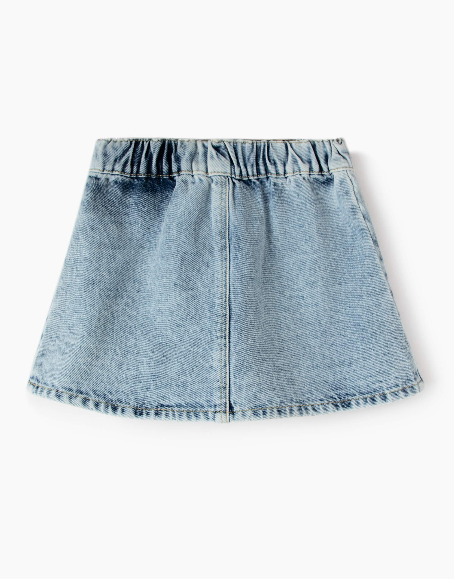 Джинсовая юбка со складками для девочки GSK017290-1 купить по цене от ...