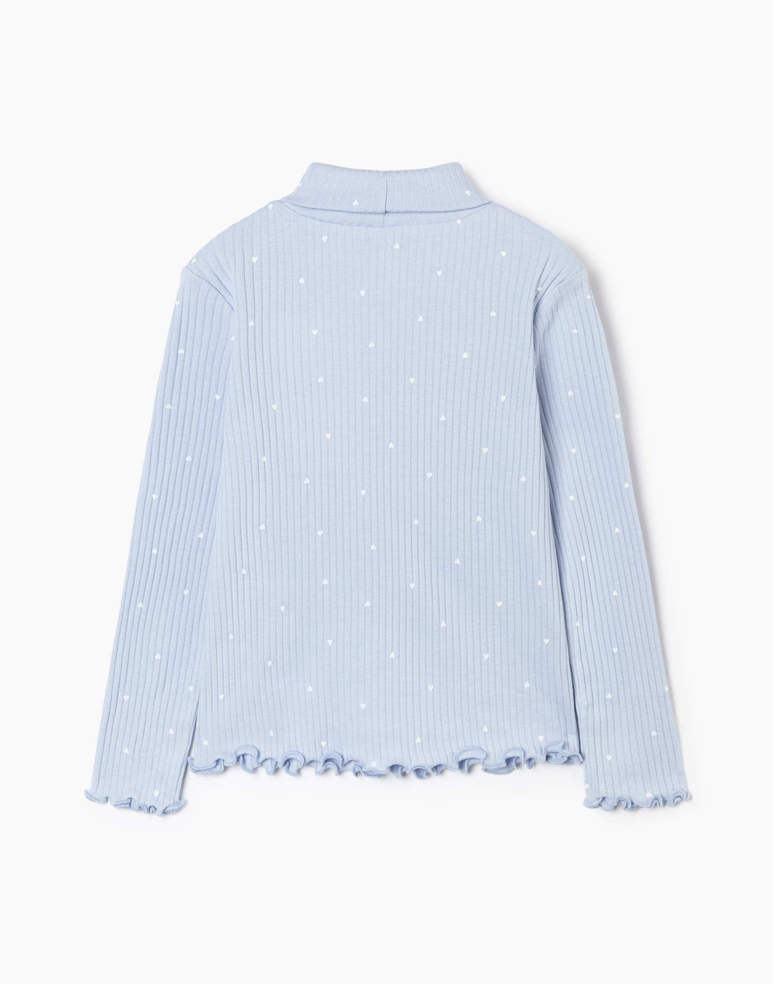Голубая водолазка с принтом для девочки GKT020210-3 купить по цене от ...