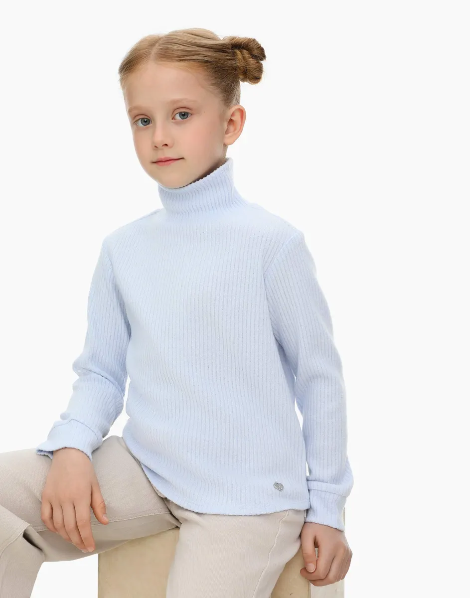 Голубая водолазка в рубчик для девочки GSW005962-5 купить по цене от ...