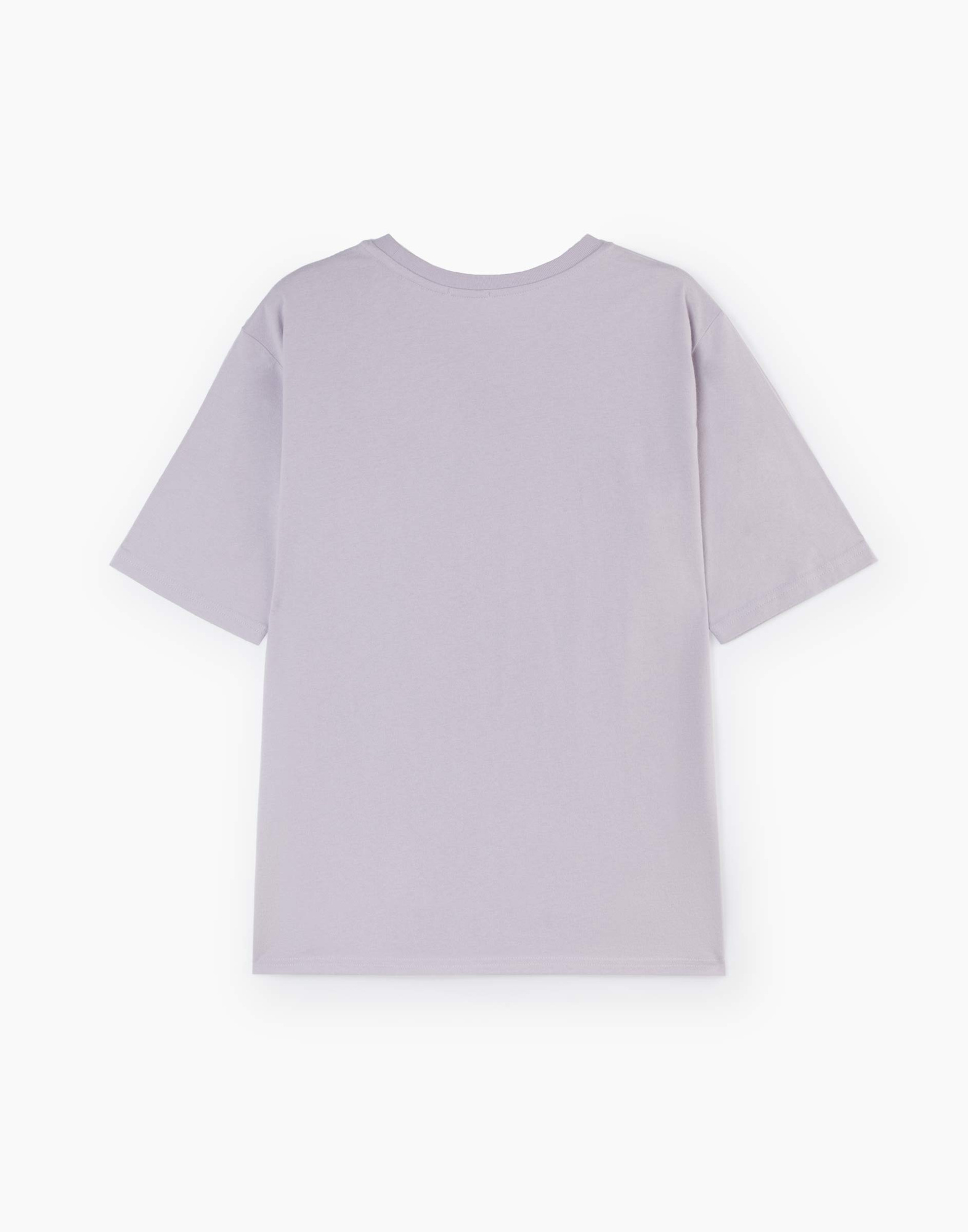 Сиреневая футболка oversize с принтом GKT025907-1 купить по цене от 249 ...