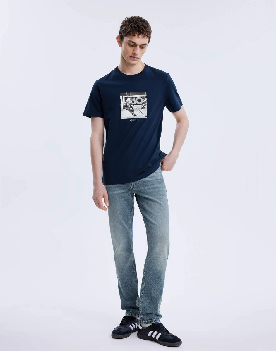 Зауженные джинсы Slim BJN016844-2 размер 46