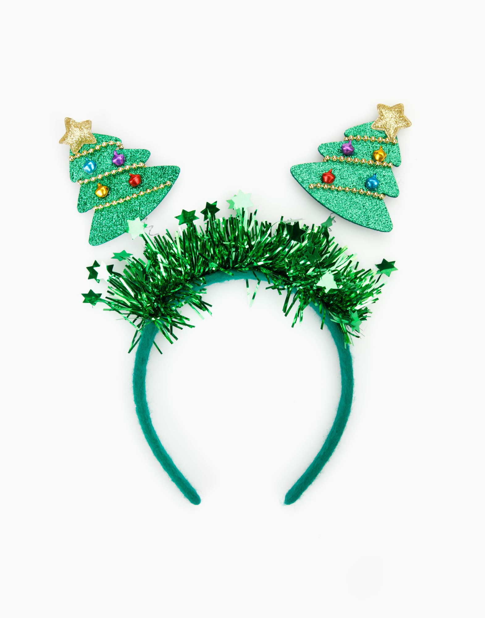 Зелёный новогодний ободок GAS014169-1 купить по цене от 249 рублей с ...